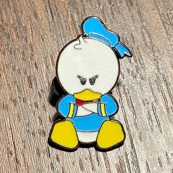 Disney | Accessories | Disney Parks Grumpy Donald Duck Baby Cutie Pin ...